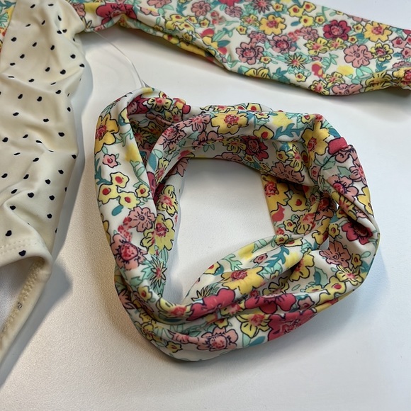 Jessica Simpson | Swim | Jessica Simpson Multicolor Floral Print Rash ...